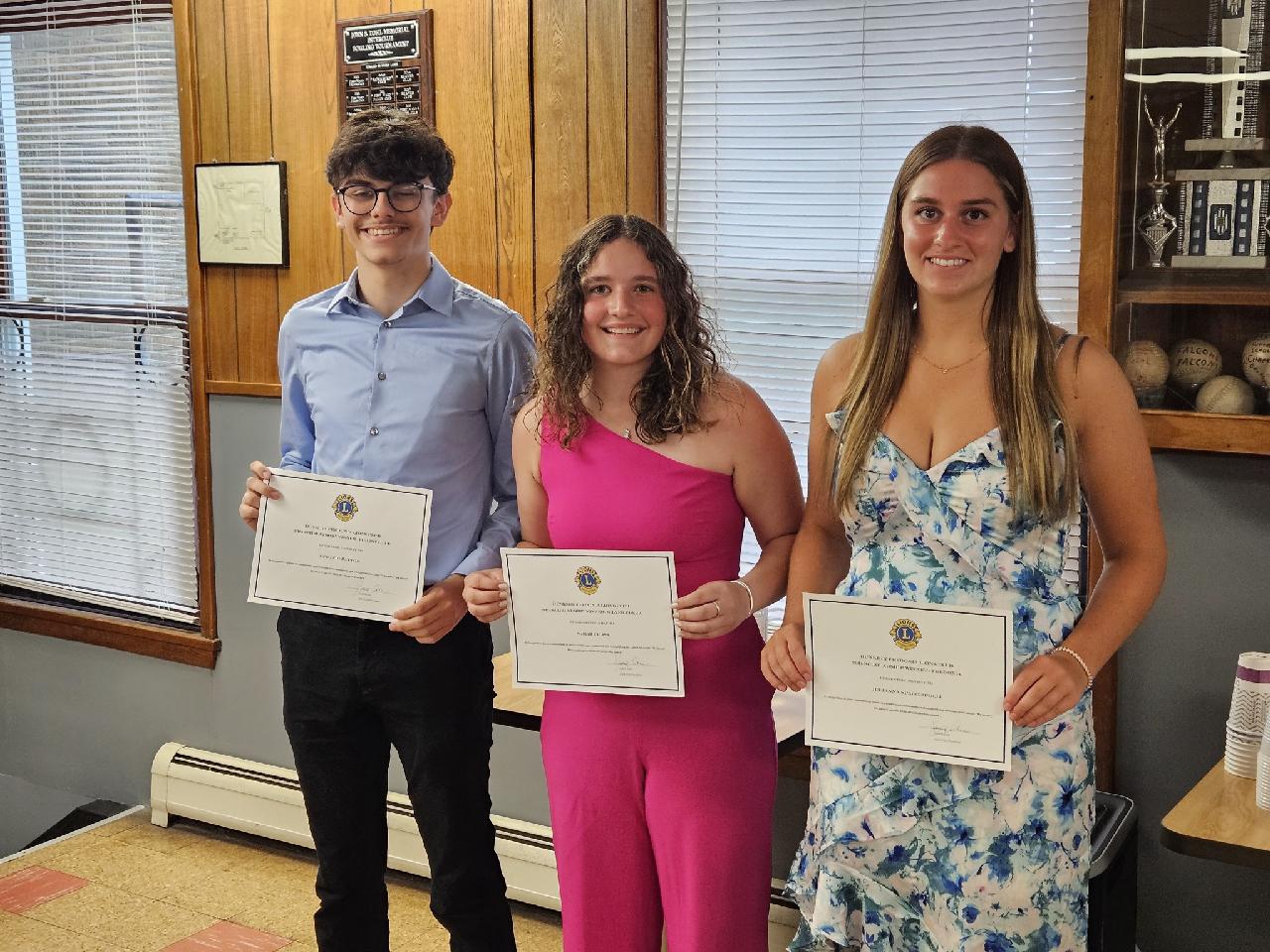 Dunkirk Fredonia Lions Club announces scholarship winners | News ...